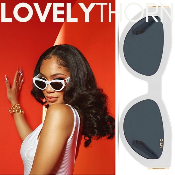 Quay Australia | Accessories | Quay Ltd Ed Saweetie Luxe Collab White ...